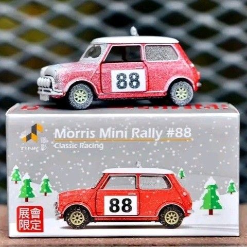1/64 Mini Cooper Mk1 rally car Christmas limited edition, Hobbies ...
