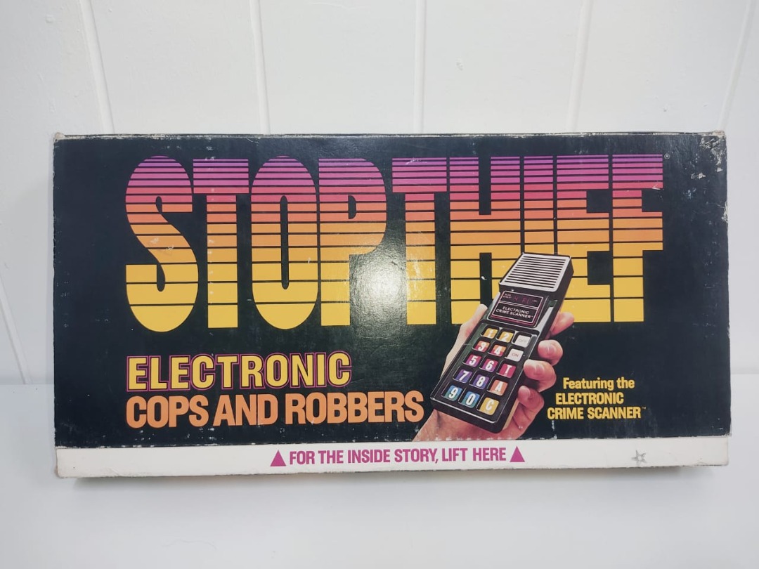 1979 PARKER BROTHERS - STOP THIEF, ELECTRONIC COPS AND ROBBERS, Hobbies ...