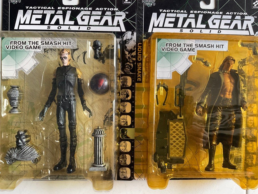 1999 Mcfarlane Metal Gear Solid Complete Set of 8 Figure, Hobbies ...