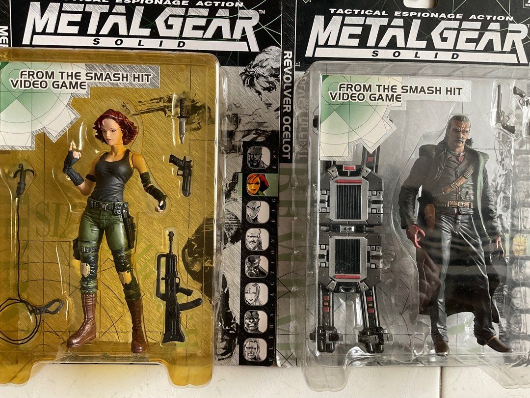 1999 Mcfarlane Metal Gear Solid Complete Set of 8 Figure, Hobbies ...