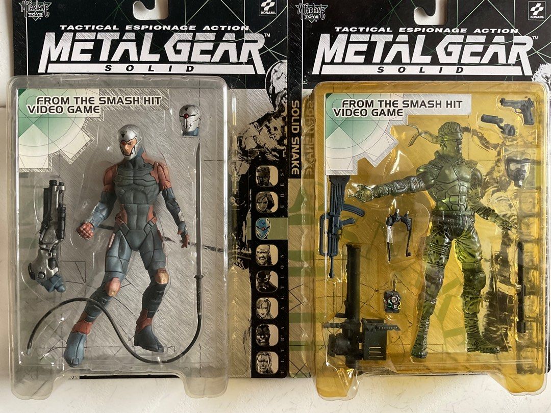 1999 Mcfarlane Metal Gear Solid Complete Set of 8 Figure, Hobbies ...