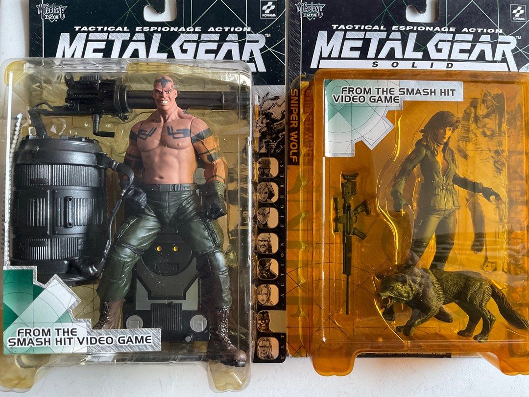 1999 Mcfarlane Metal Gear Solid Complete Set of 8 Figure, Hobbies ...