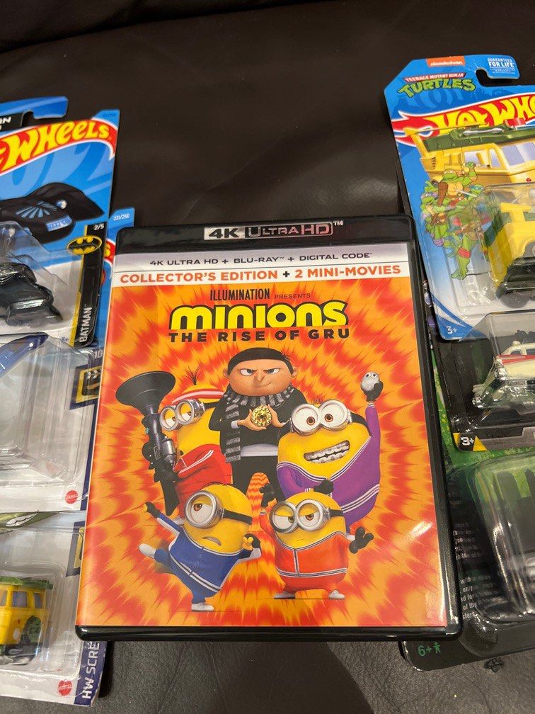 (2022) Minions : The Rise of Gru 4K UHD Ultra HD Blu-ray bluray ...