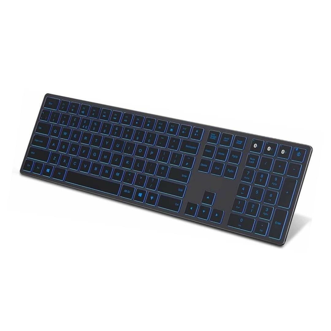 [2581] Jelly Comb IWG-ZXBT3 Bluetooth Backlit Keyboard, Computers ...