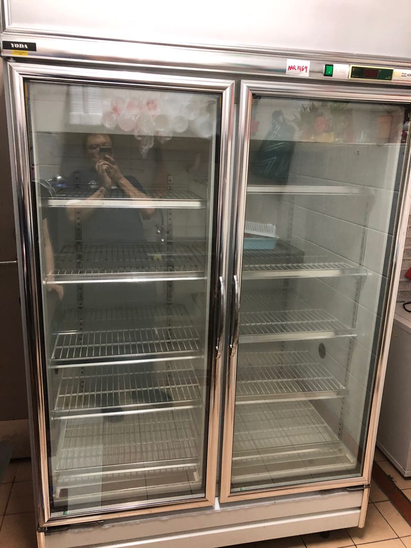 2 Door Glass Chiller, TV & Home Appliances, Kitchen Appliances ...