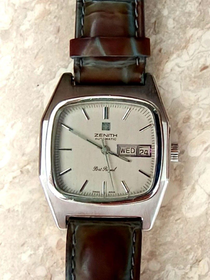 35mm Zenith Port Royal II Day Date Automatic Watch, Luxury, Watches on ...