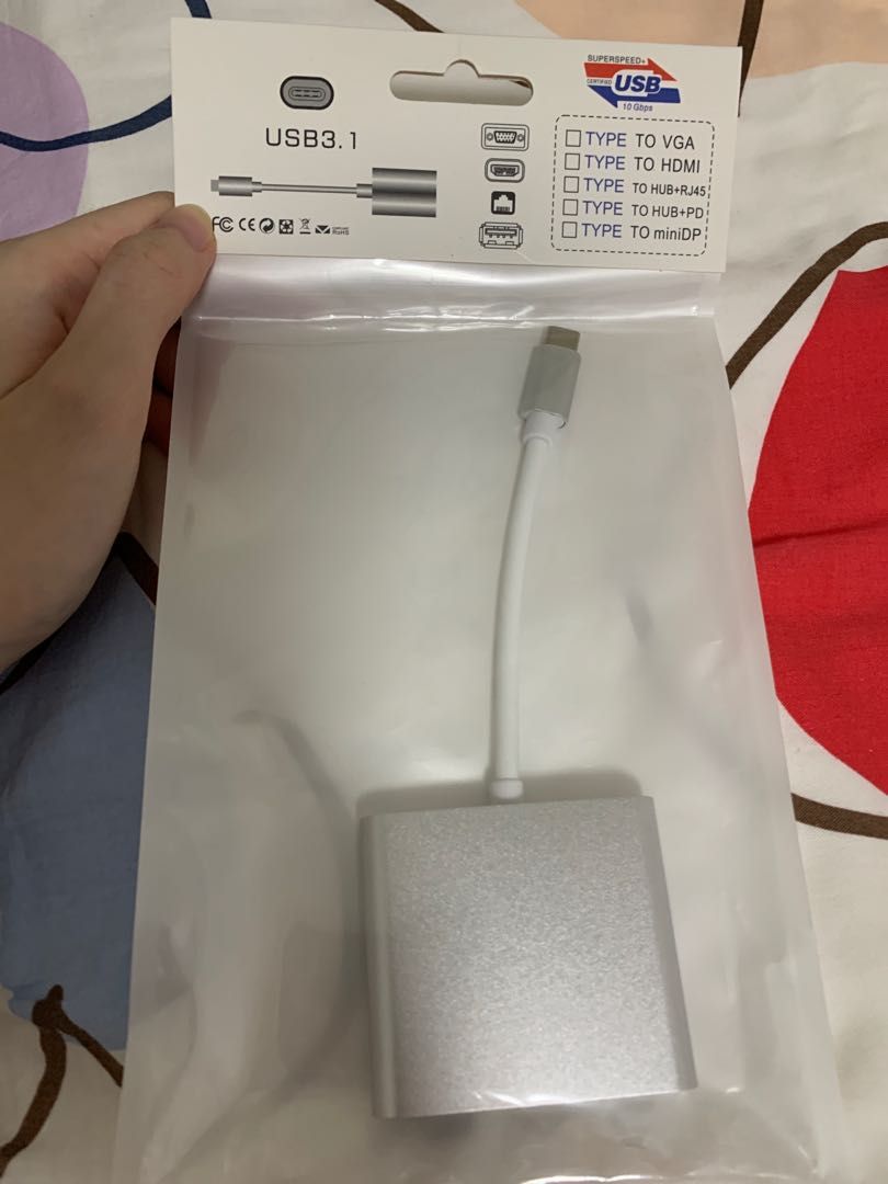 3 in 1 Adapter: USB C to HDMI/USB 3.0/Type C Adapter, Mobile Phones ...