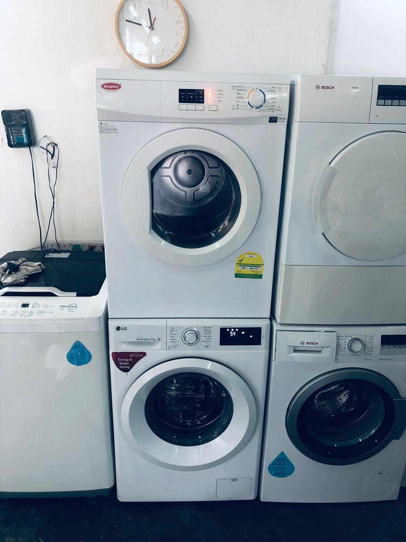 7/7Kg Washing Machine&Vented Dryer(pair), TV & Home Appliances, Washing ...