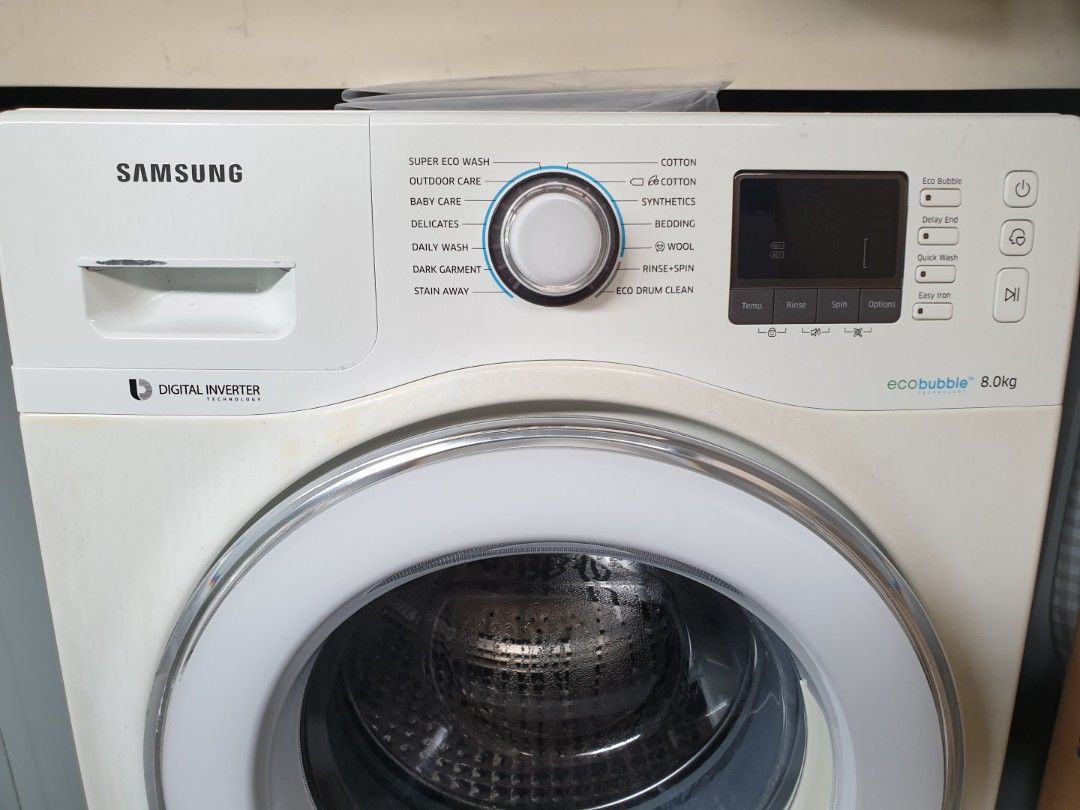 8kg front load washing machine Samsung, TV & Home Appliances, Washing ...