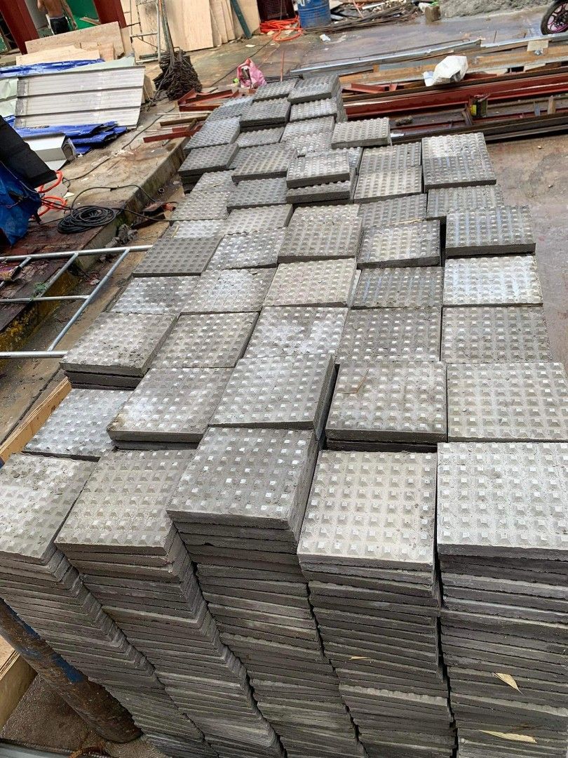 8X8 INCHES NON-SKID WAFFLE TILES, Commercial & Industrial, Construction ...