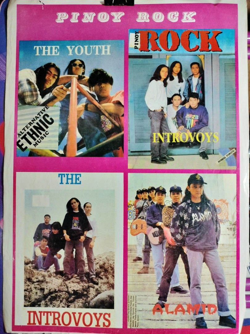 90's VINTAGE POSTER PINOY ROCK BAND, Hobbies & Toys, Memorabilia ... 90's VINTAGE POSTER PINOY ROCK BAND, Hobbies & Toys, Memorabilia ...