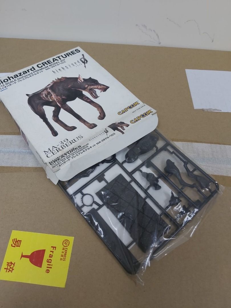 全新 CAPCOM 生化危機 Biohazard 0 1/12 Biohazard Creatures MA-39 Cerberus 喪屍狗 ...