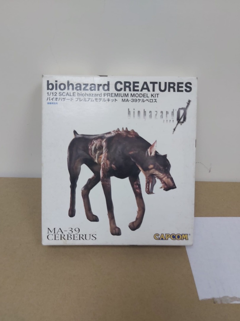 全新 CAPCOM 生化危機 Biohazard 0 1/12 Biohazard Creatures MA-39 Cerberus 喪屍狗 ...