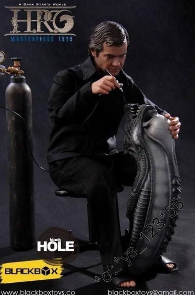 異形之父 H. R. Giger - 100% 全新 BLACKBOX 1:6 A Dark World "H.R.G Masterpiece ...