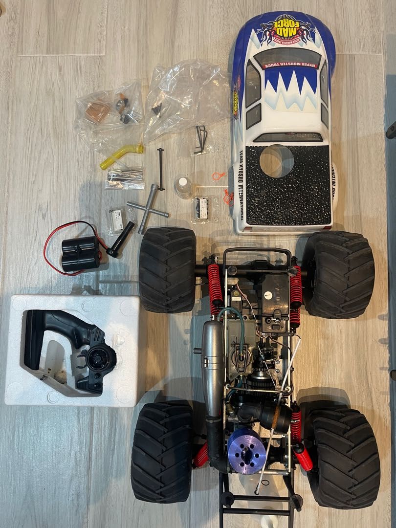 絕版 kyosho mad force gx21 遙控油車 ready set, 興趣及遊戲, 玩具 & 遊戲類 - Carousell