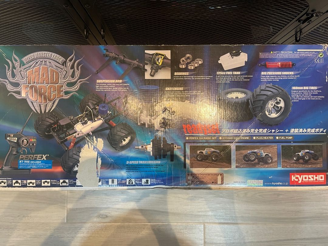 絕版 kyosho mad force gx21 遙控油車 ready set, 興趣及遊戲, 玩具 & 遊戲類 - Carousell