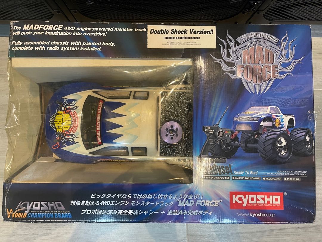 絕版 kyosho mad force gx21 遙控油車 ready set, 興趣及遊戲, 玩具 & 遊戲類 - Carousell