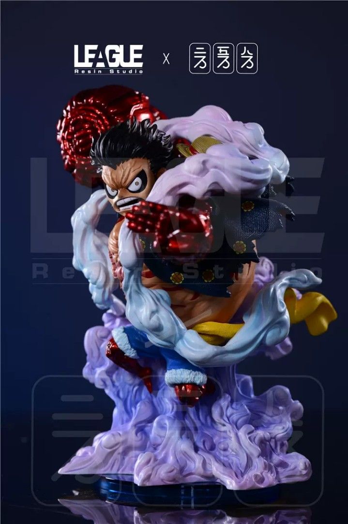 海賊王 LG x 258W 工作室 蛇人 四檔 路飛 4檔 德雷斯羅薩島 彈跳人 x 二檔 疲態 路飛 2檔 WCF比例 GK雕像《超新星共鳴 - 橡膠 猿王槍 x 變檔魯夫》ONE ...