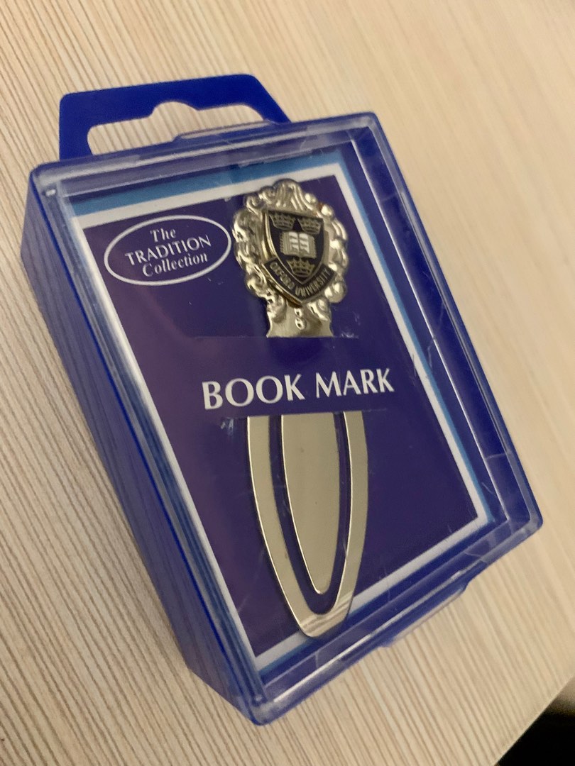 英國 Oxford University bookmark, 其他, 其他 - Carousell