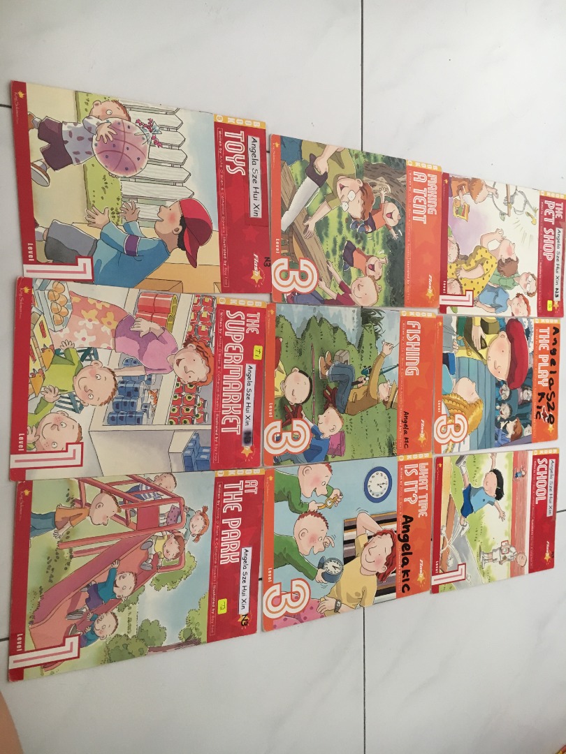9 Flash Reading Scheme Children Books, Hobbies & Toys, Books ...