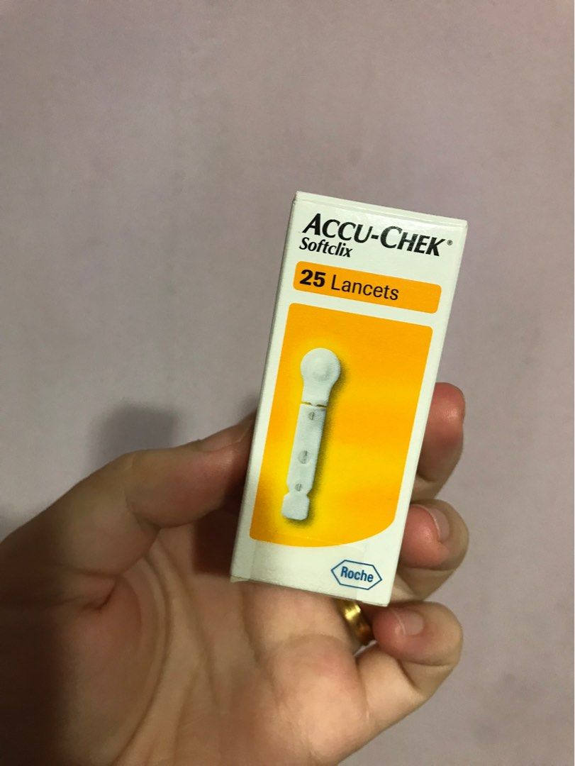 Accu-check softclix 128 lancets, Health & Nutrition, Medical Supplies ...