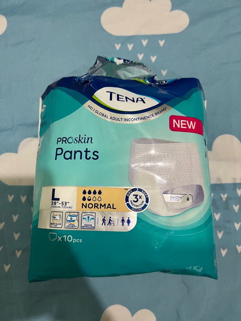 Adult Diapers - TENA Size L, Babies & Kids, Bathing & Changing, Diapers ...