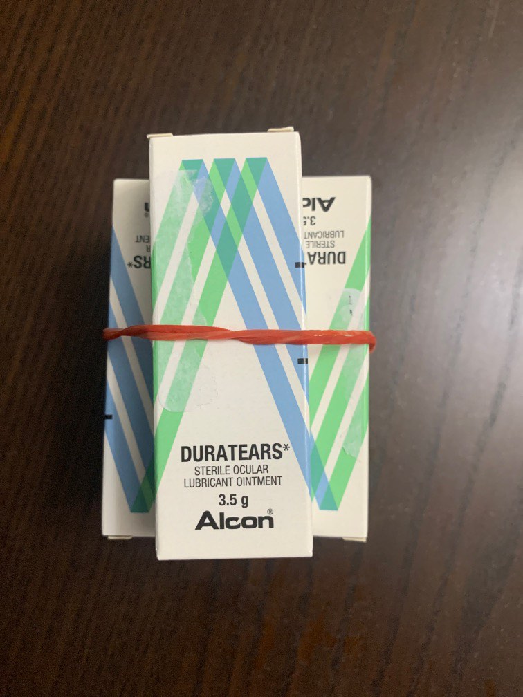 Alcon duratears eye ointment, Health & Nutrition, Medical Supplies ...