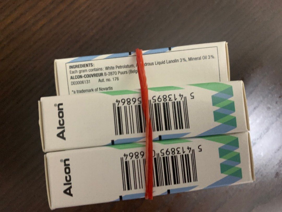 Alcon duratears eye ointment, Health & Nutrition, Medical Supplies ...