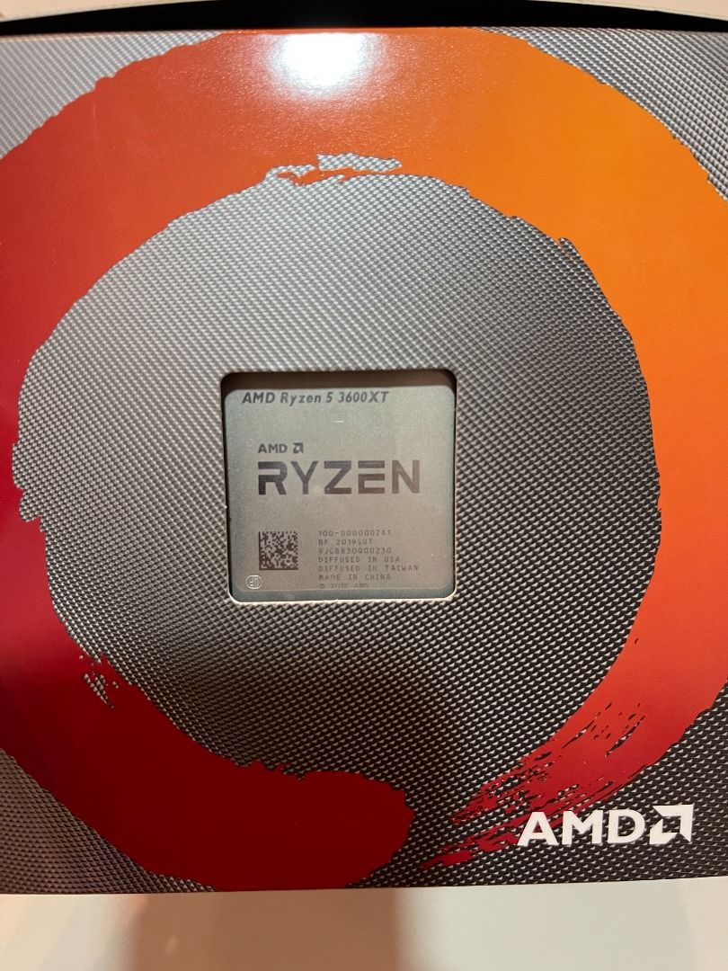 AMD Ryzen 5 3600XT Desktop Processor, Computers & Tech, Parts ...