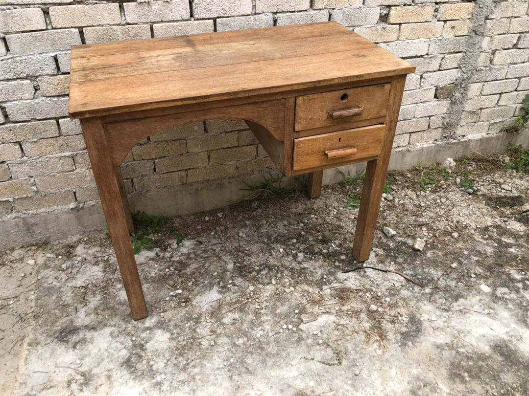 Antique study table, Furniture & Home Living, Furniture, Tables & Sets ...