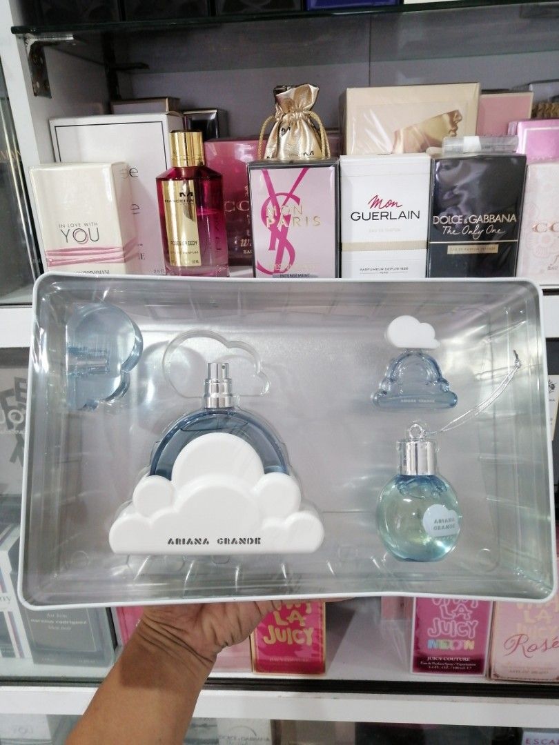ARIANA GRANDE CLOUD 100ML GIFT SET, Beauty & Personal Care, Fragrance ...