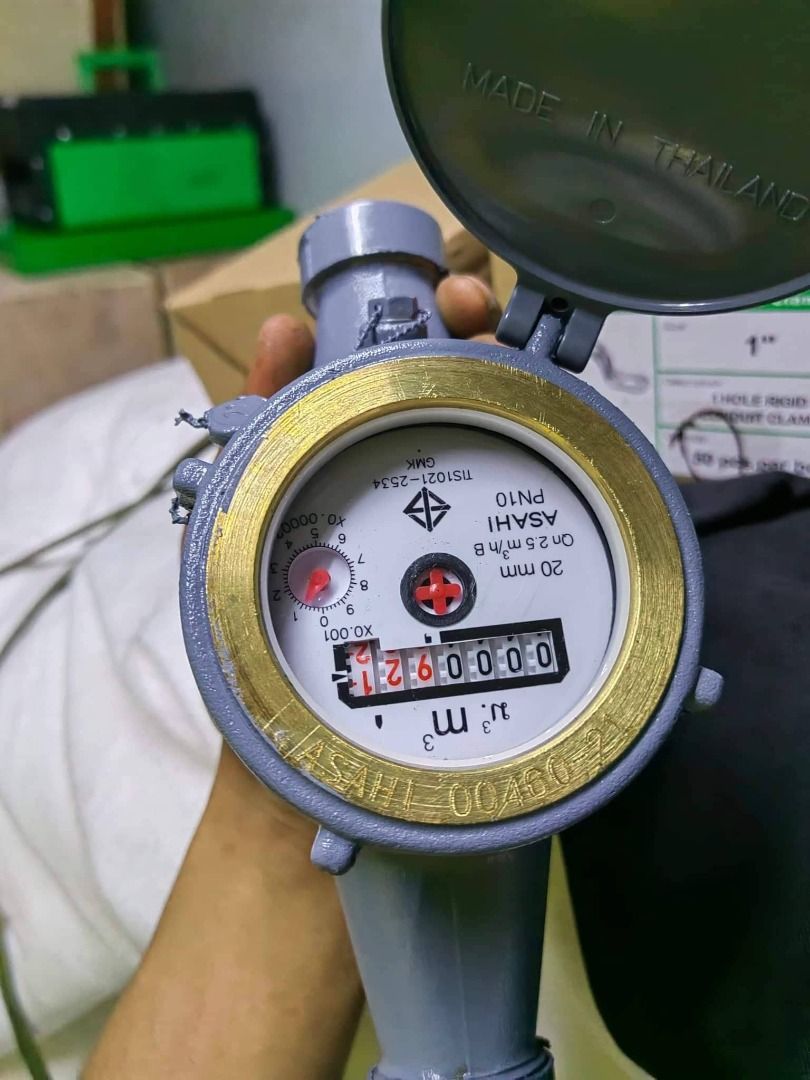Asahi Water Meter with Calibration (20mm), Commercial & Industrial ...