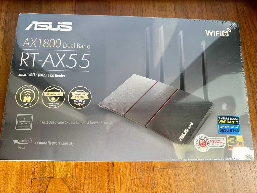 Asus RT-AX55 Router, Computers & Tech, Parts & Accessories, Networking ...