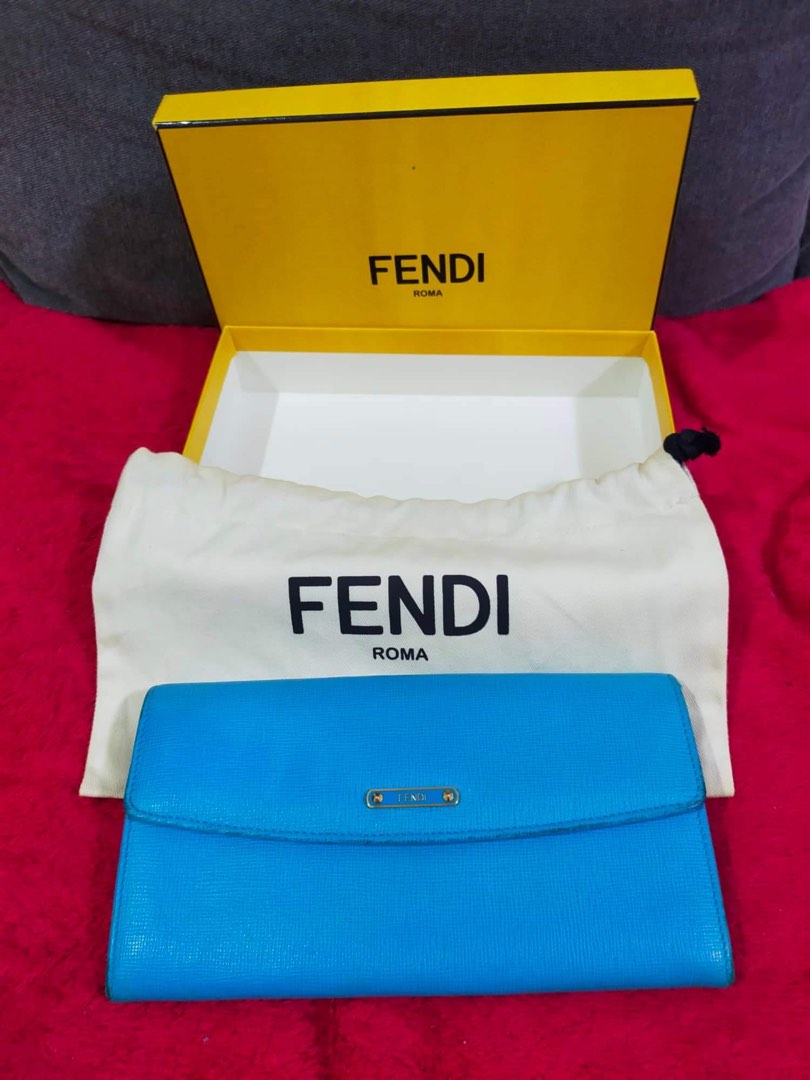 Authentic fendi wallet, Luxury, Bags & Wallets on Carousell