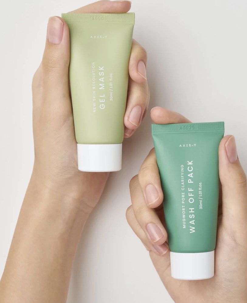 [AXIS-Y] Mask Now Glow Later Duo Set, Beauty & Personal Care, Face ...