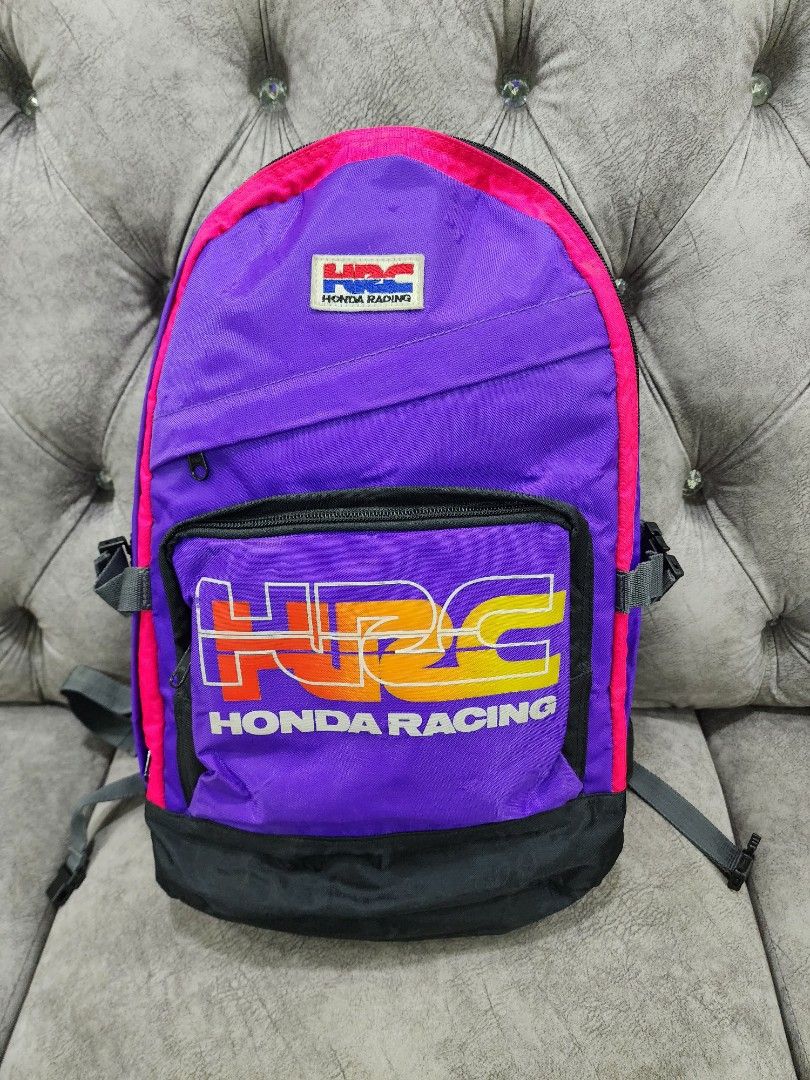 Bagpack HRC Honda Racing, Men's Fashion, Bags, Backpacks on Carousell