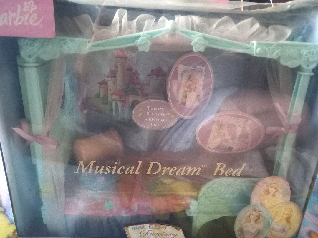 Barbie Musical Dream Bed, Hobbies & Toys, Toys & Games on Carousell