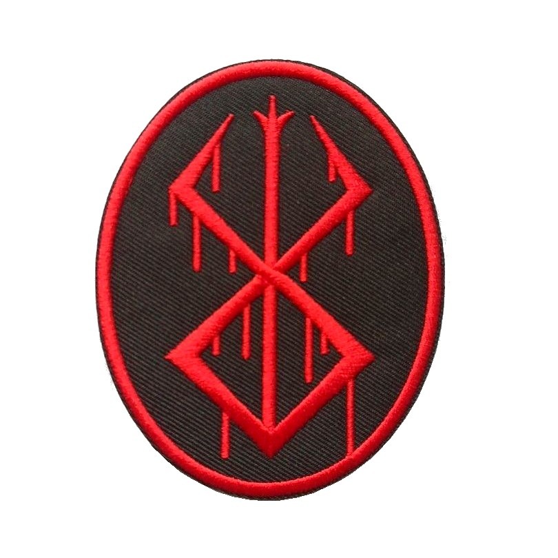 Berserk Brand of Sacrifice Symbol Iron On Patch, Hobbies & Toys ...