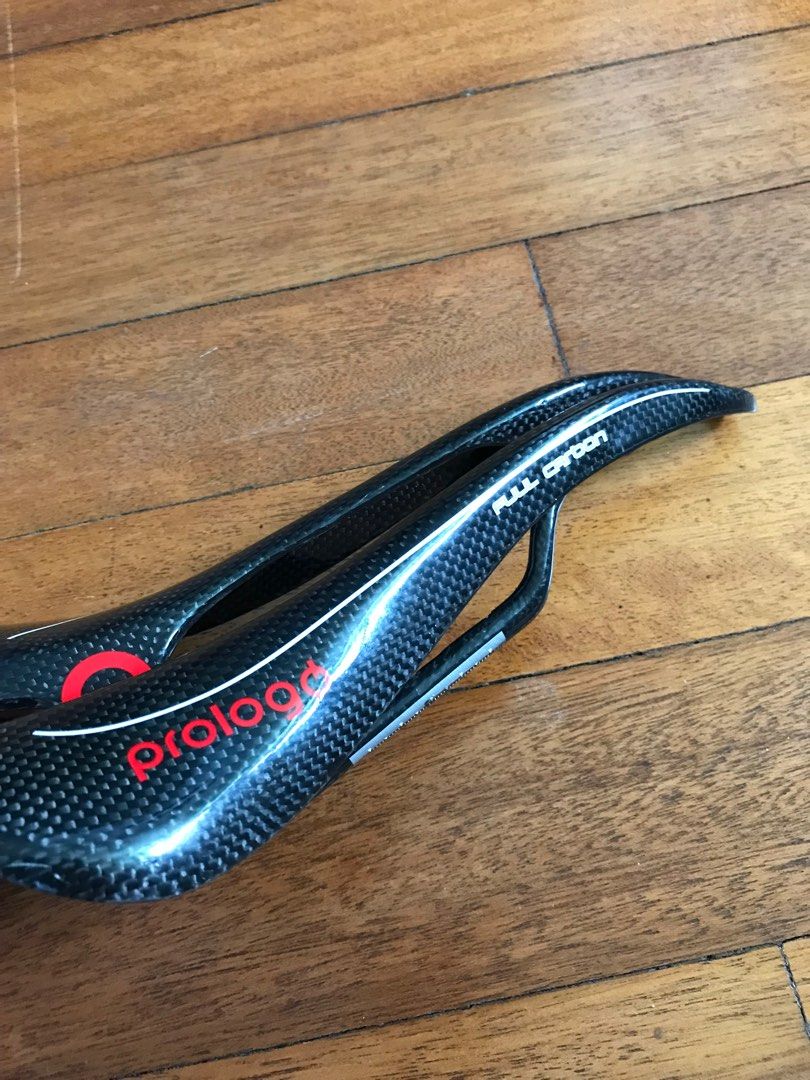 Prologo Full Carbon Saddle Road MTB Seat, Sports Equipment, Bicycles ...