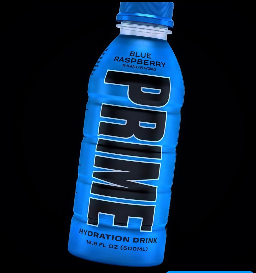 [While stock last] Blue Raspberry Prime Hydration Drink , 嘢食 & 嘢飲, 飲料 ...