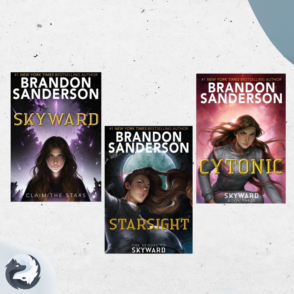 Book The Skyward Series Brandon Sanderson (Skyward, Starsight, Cytonic ...