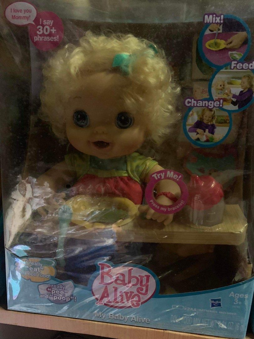 Brand new and Original Baby alive for take all, Hobbies & Toys, Toys ...