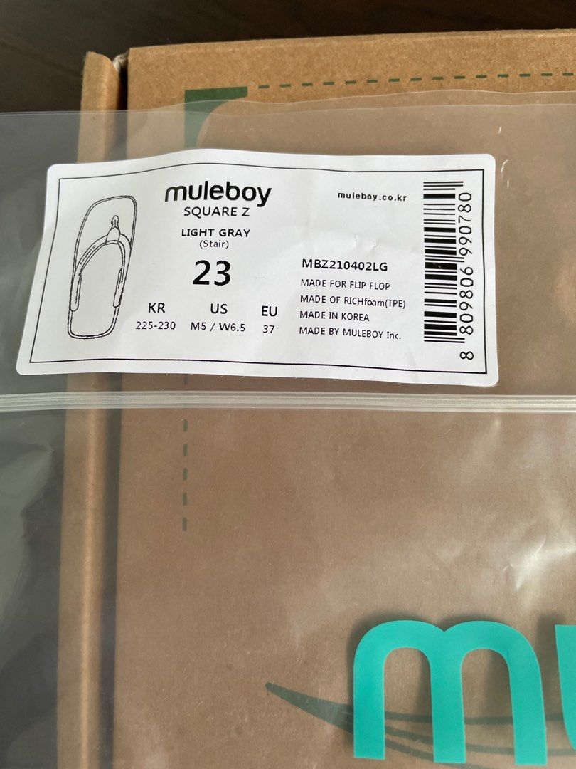 Brand new mule boy slippers, Women's Fashion, Footwear, Flipflops and ...