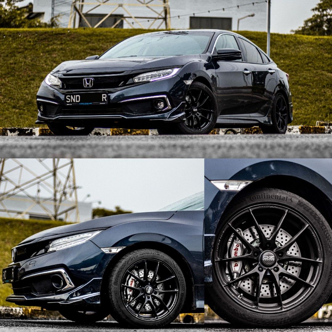 Brembo F50 [ GTS ] 4 Pot Caliper Brake Kit for ( Volkswagen Golf ...