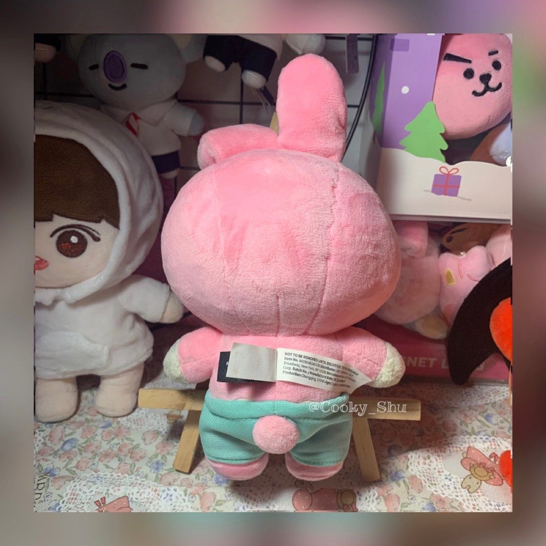 BT21 COOKY Bon Boyage standing plush doll, Hobbies & Toys, Memorabilia ...