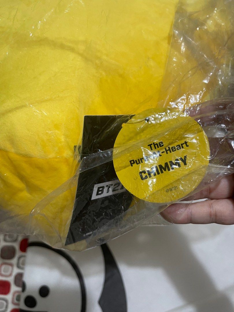 BT21 official merch chimmy cushion 42 cm, Hobbies & Toys, Memorabilia ...