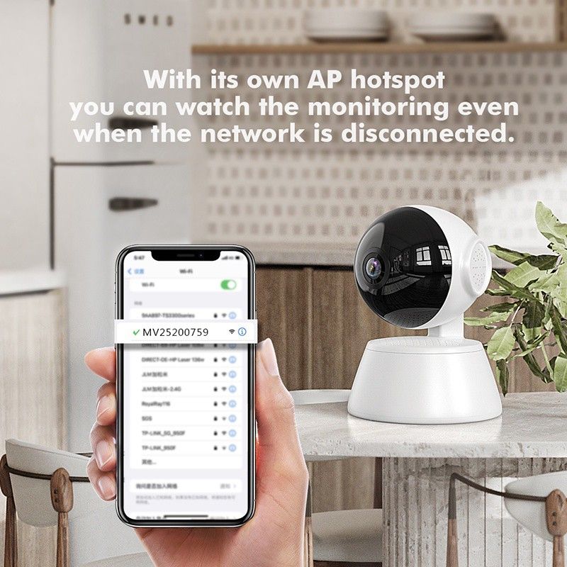 CCTV Camera (WiFi Smart Camera), Furniture & Home Living, Security ...