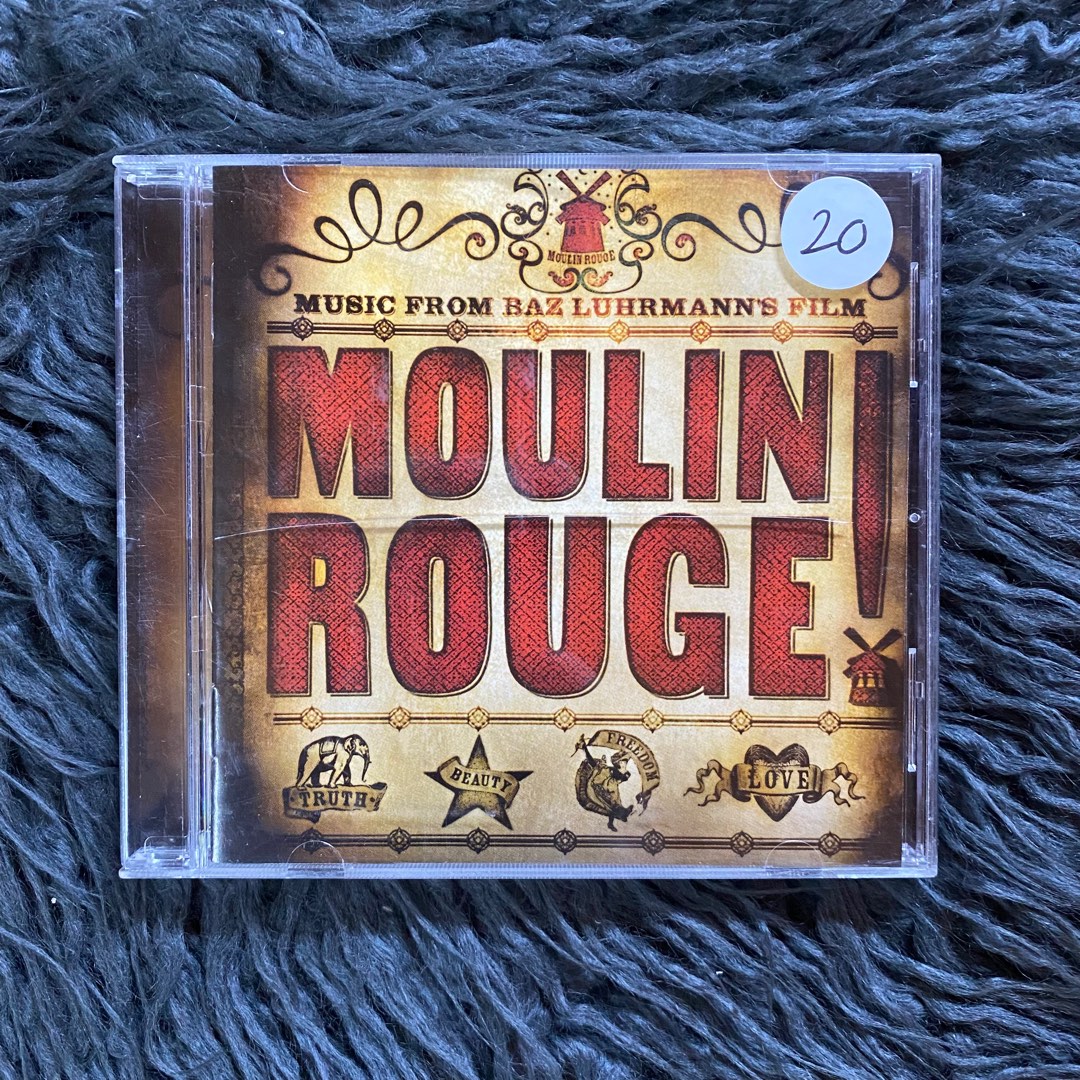 CD MOULIN ROUGE (soundtrack), Hobbies & Toys, Music & Media, CDs & DVDs ...