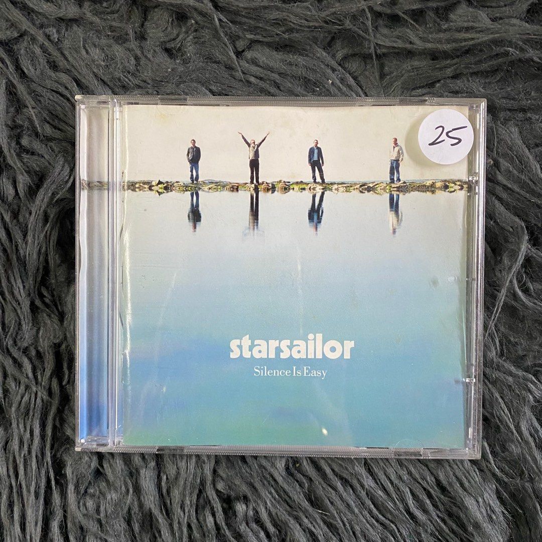 CD STARSAILOR Silence is easy, Hobbies & Toys, Music & Media, CDs ...