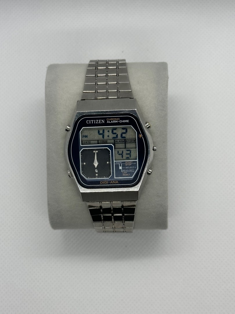 Citizen Ana digi alarm 41-9559 vintage, Men's Fashion, Watches ...